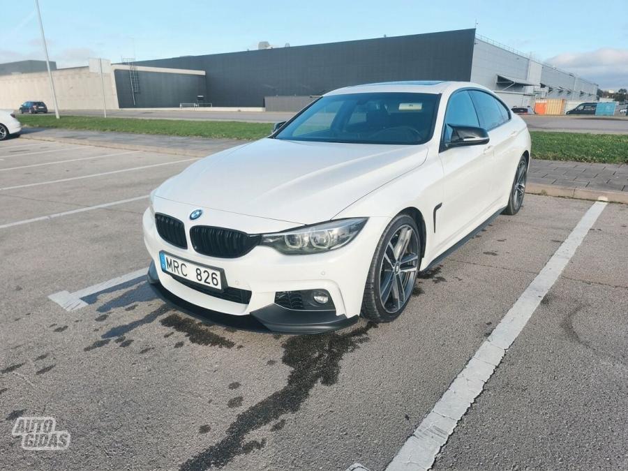 Balts BMW 430 Gran Coupe 2018 Panevēža, ar dzinēja tilpumu 2.00 L un nobraukumu 109 tūkst. km par 18250 €, foto 8 vietnē AUTOMOTO.COM.LV