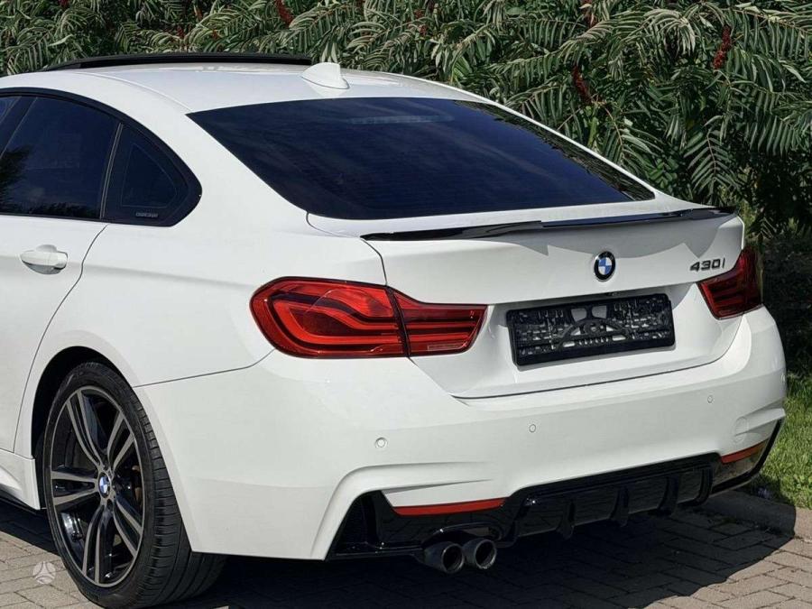 Белый БМВ 430 Gran Coupe 2019 в Вильнюс, объемом двигателя 2.00 л и пробегом 97 тыс. км за 19900 €, фото 4 на AUTOMOTO.COM.LV