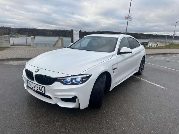 White BMW 430 Gran Coupe 2020 in Kaunas, with an engine capacity of 2.00 L and mileage of 118 thousand km for 19999 €, photo 5 on AUTOMOTO.COM.LV