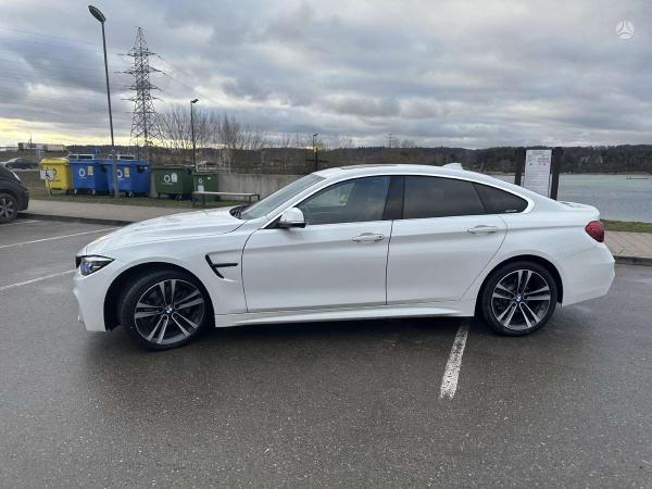 White BMW 430 Gran Coupe 2020 in Kaunas, with an engine capacity of 2.00 L and mileage of 118 thousand km for 19999 €, photo 7 on AUTOMOTO.COM.LV