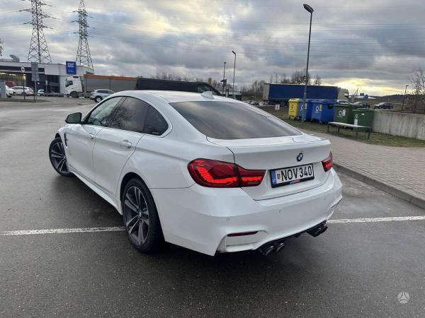 White BMW 430 Gran Coupe 2020 in Kaunas, with an engine capacity of 2.00 L and mileage of 118 thousand km for 19999 €, photo 8 on AUTOMOTO.COM.LV