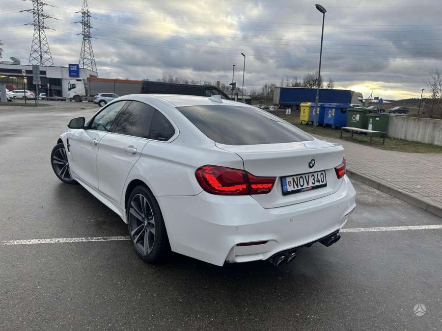 White BMW 430 Gran Coupe 2020 in Kaunas, with an engine capacity of 2.00 L and mileage of 118 thousand km for 19999 €, photo 8 on AUTOMOTO.COM.LV
