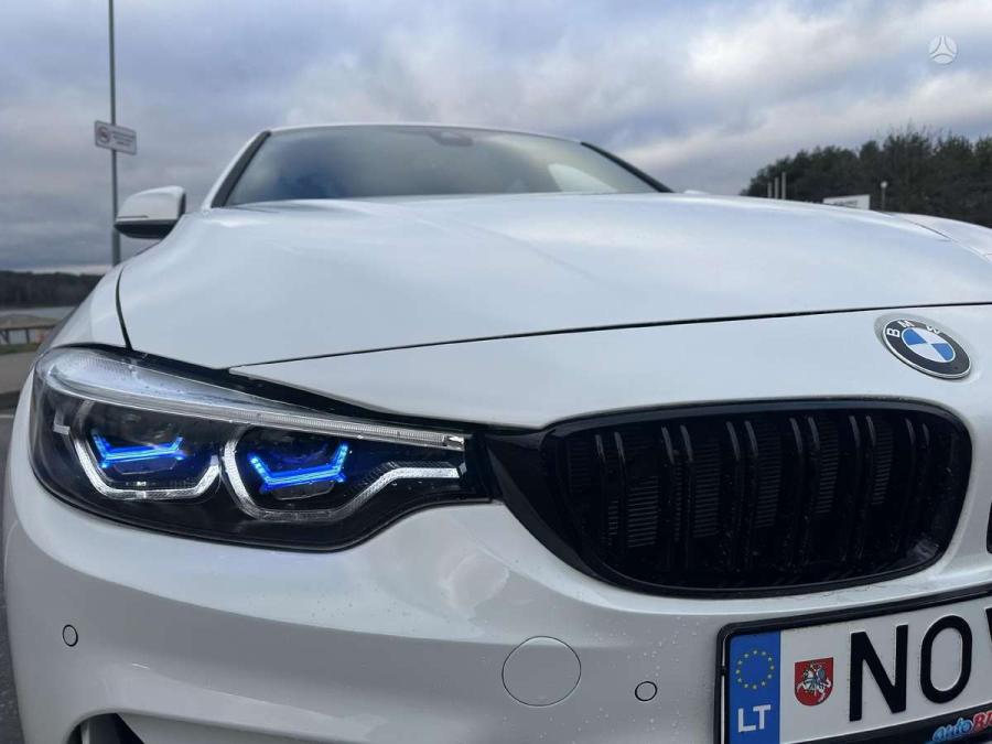 White BMW 430 Gran Coupe 2020 in Kaunas, with an engine capacity of 2.00 L and mileage of 118 thousand km for 19999 €, photo 33 on AUTOMOTO.COM.LV