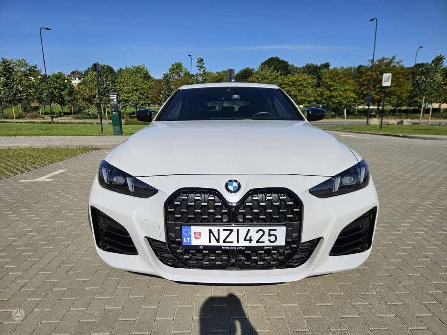 Белый БМВ 430 Gran Coupe 2024 в Вильнюс, объемом двигателя 2.00 л и пробегом 26 тыс. км за 40700 €, фото 3 на AUTOMOTO.COM.LV