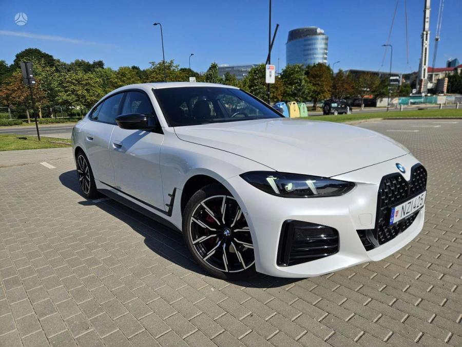 Белый БМВ 430 Gran Coupe 2024 в Вильнюс, объемом двигателя 2.00 л и пробегом 26 тыс. км за 40700 €, фото 4 на AUTOMOTO.COM.LV