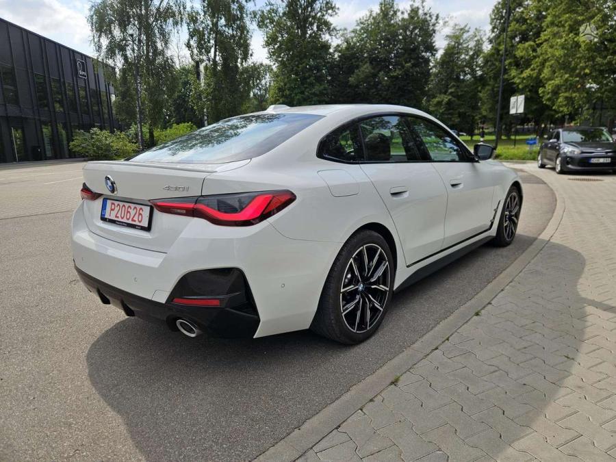 Balts BMW 430 Gran Coupe 2025 Viļņa, ar dzinēja tilpumu 0.00 L un nobraukumu 18 tūkst. km par 42800 €, foto 6 vietnē AUTOMOTO.COM.LV