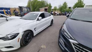 Белый БМВ 430 Gran Coupe 2017 в Вильнюс, объемом двигателя 2.00 л и пробегом 273 тыс. км за 12400 €, фото 3 на AUTOMOTO.COM.LV