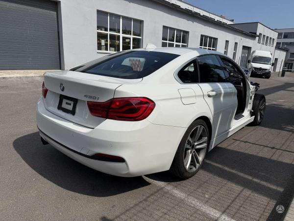 Balts BMW 430 Gran Coupe 2018 Kauņa, ar dzinēja tilpumu 2.00 L un nobraukumu 122 tūkst. km par 7500 €, foto 5 vietnē AUTOMOTO.COM.LV