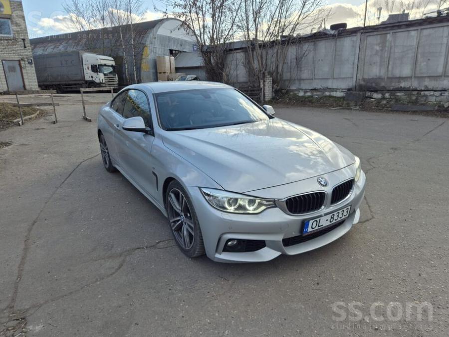 Grey BMW 430 2014 in Riga, with an engine capacity of 3.00 L and mileage of 255 thousand km for 15990 €, photo 2 on AUTOMOTO.COM.LV