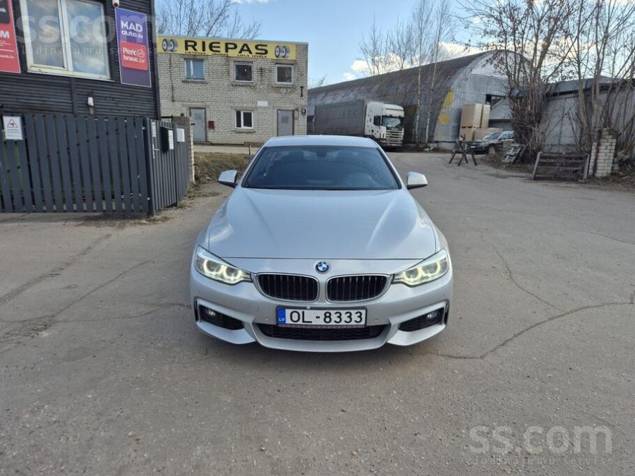 Grey BMW 430 2014 in Riga, with an engine capacity of 3.00 L and mileage of 255 thousand km for 15990 €, photo 3 on AUTOMOTO.COM.LV