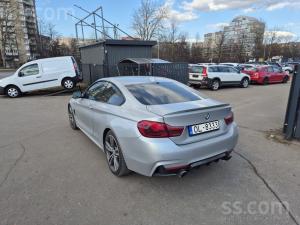 Grey BMW 430 2014 in Riga, with an engine capacity of 3.00 L and mileage of 255 thousand km for 15990 €, photo 8 on AUTOMOTO.COM.LV