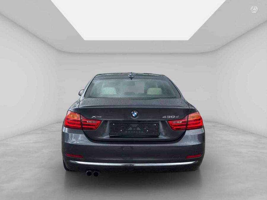 Grey BMW 430 2014 in Kaunas, with an engine capacity of 3.00 L and mileage of 253 thousand km for 13590 €, photo 6 on AUTOMOTO.COM.LV