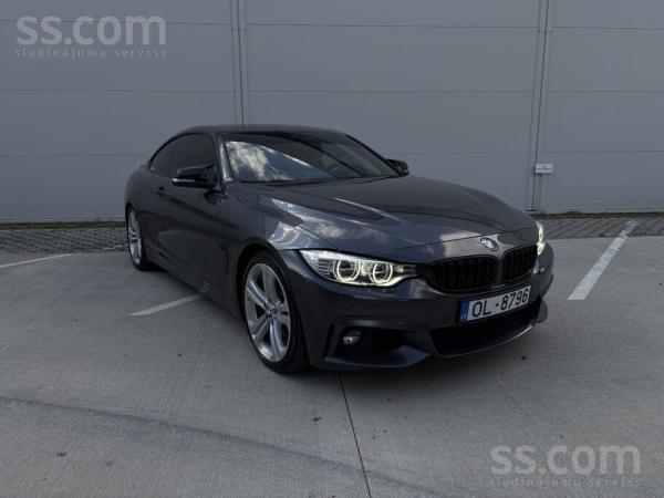 Grey BMW 430 2014 in Riga, with an engine capacity of 3.00 L and mileage of 190 thousand km for 17500 €, photo 1 on AUTOMOTO.COM.LV