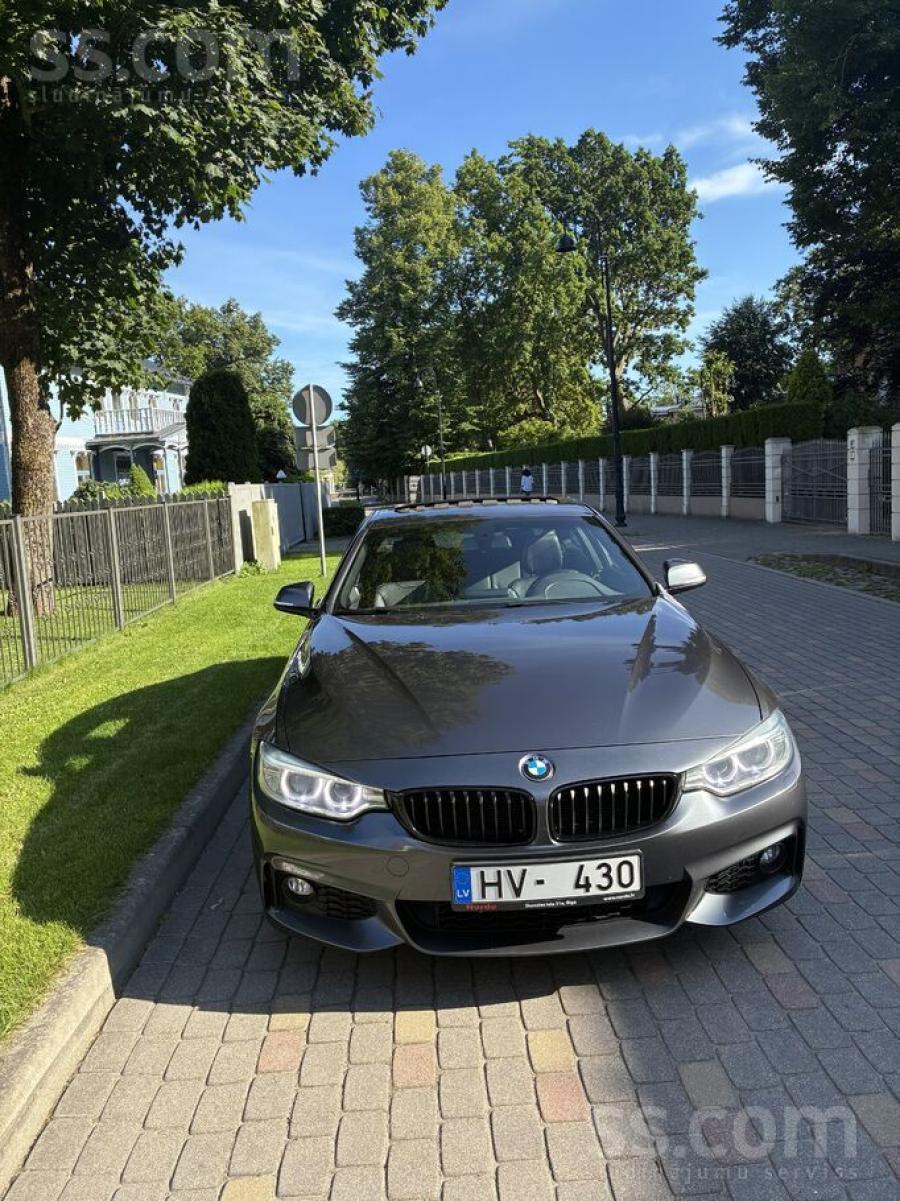 Pelēks BMW 430 2015 Liepāja, ar dzinēja tilpumu 3.00 L un nobraukumu 0 tūkst. km par 15700 €, foto 4 vietnē AUTOMOTO.COM.LV