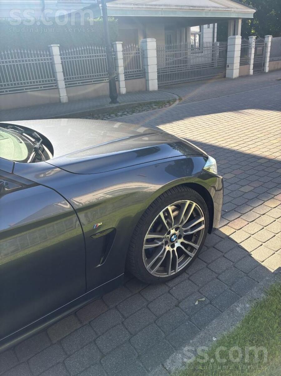 Pelēks BMW 430 2015 Liepāja, ar dzinēja tilpumu 3.00 L un nobraukumu 0 tūkst. km par 15700 €, foto 9 vietnē AUTOMOTO.COM.LV