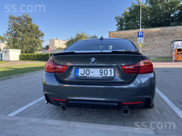 Grey BMW 430 2015 in Liepaja, with an engine capacity of 3.00 L and mileage of 339 thousand km for 18700 €, photo 4 on AUTOMOTO.COM.LV