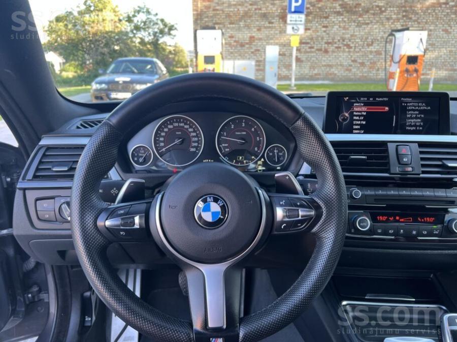 Grey BMW 430 2015 in Liepaja, with an engine capacity of 3.00 L and mileage of 339 thousand km for 18700 €, photo 11 on AUTOMOTO.COM.LV