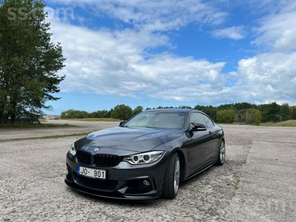 Grey BMW 430 2015 in Liepaja, with an engine capacity of 3.00 L and mileage of 339 thousand km for 16990 €, photo 1 on AUTOMOTO.COM.LV
