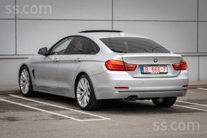 Grey BMW 430 2016 in Riga, with an engine capacity of 3.00 L and mileage of 191 thousand km for 17950 €, photo 7 on AUTOMOTO.COM.LV