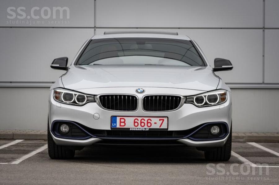 Grey BMW 430 2016 in Riga, with an engine capacity of 3.00 L and mileage of 191 thousand km for 17950 €, photo 3 on AUTOMOTO.COM.LV
