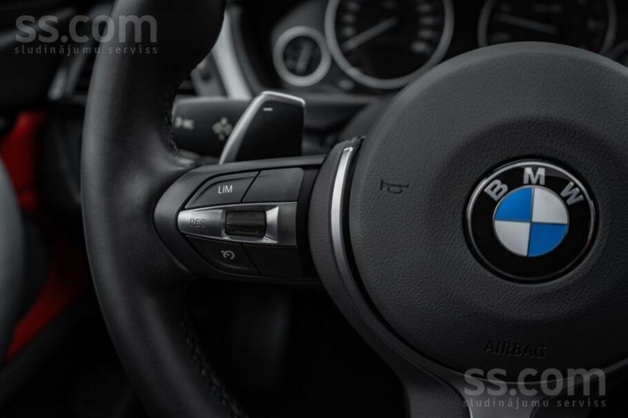 Grey BMW 430 2016 in Riga, with an engine capacity of 3.00 L and mileage of 191 thousand km for 17950 €, photo 18 on AUTOMOTO.COM.LV