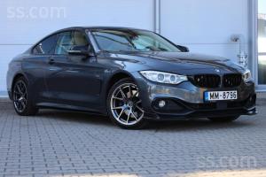 Grey BMW 430 2016 in Riga, with an engine capacity of 3.00 L and mileage of 181 thousand km for 19495 €, photo 5 on AUTOMOTO.COM.LV