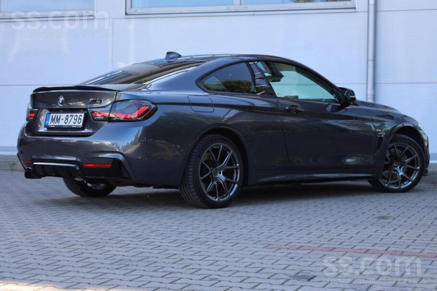 Grey BMW 430 2016 in Riga, with an engine capacity of 3.00 L and mileage of 181 thousand km for 19495 €, photo 9 on AUTOMOTO.COM.LV