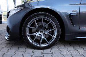Grey BMW 430 2016 in Riga, with an engine capacity of 3.00 L and mileage of 181 thousand km for 19495 €, photo 12 on AUTOMOTO.COM.LV