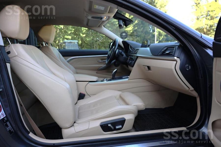 Pelēks BMW 430 2016 Rīga, ar dzinēja tilpumu 3.00 L un nobraukumu 181 tūkst. km par 19495 €, foto 19 vietnē AUTOMOTO.COM.LV