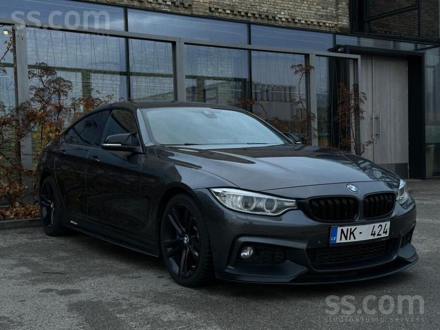 Grey BMW 430 2014 in Riga, with an engine capacity of 3.00 L and mileage of 287 thousand km for 16850 €, photo 1 on AUTOMOTO.COM.LV