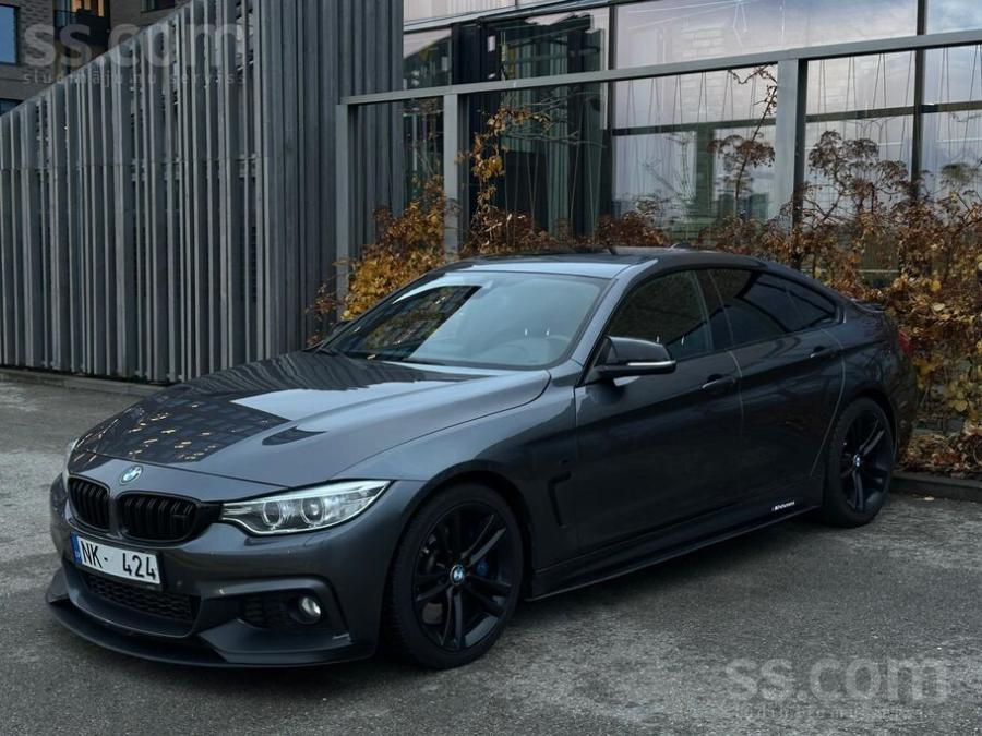 Grey BMW 430 2014 in Riga, with an engine capacity of 3.00 L and mileage of 287 thousand km for 16850 €, photo 3 on AUTOMOTO.COM.LV