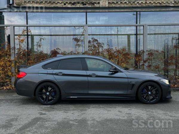 Grey BMW 430 2014 in Riga, with an engine capacity of 3.00 L and mileage of 287 thousand km for 16850 €, photo 5 on AUTOMOTO.COM.LV