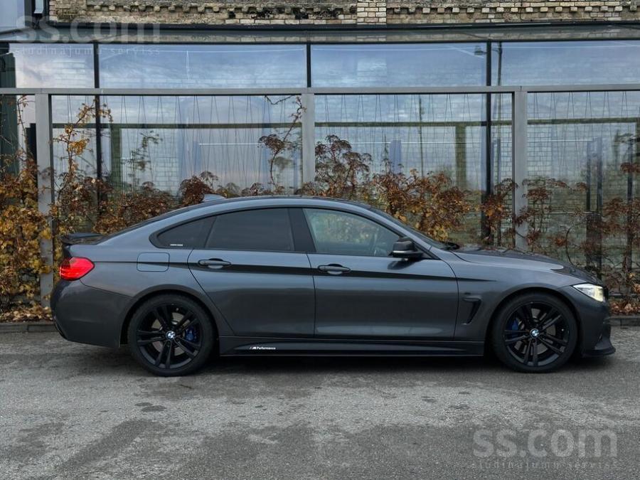 Grey BMW 430 2014 in Riga, with an engine capacity of 3.00 L and mileage of 287 thousand km for 16850 €, photo 6 on AUTOMOTO.COM.LV