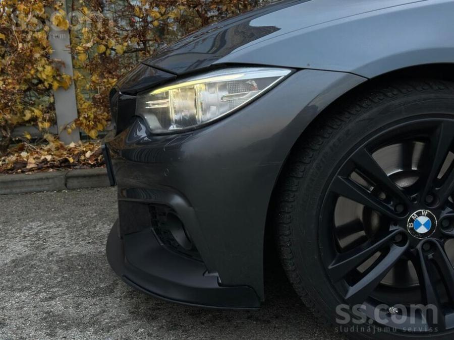 Grey BMW 430 2014 in Riga, with an engine capacity of 3.00 L and mileage of 287 thousand km for 16850 €, photo 8 on AUTOMOTO.COM.LV