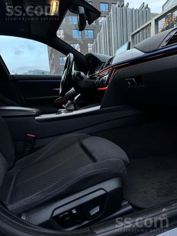 Grey BMW 430 2014 in Riga, with an engine capacity of 3.00 L and mileage of 287 thousand km for 16850 €, photo 9 on AUTOMOTO.COM.LV