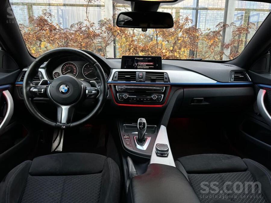 Grey BMW 430 2014 in Riga, with an engine capacity of 3.00 L and mileage of 287 thousand km for 16850 €, photo 13 on AUTOMOTO.COM.LV
