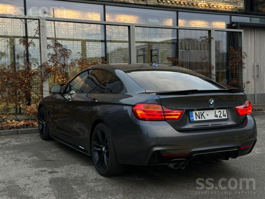 Grey BMW 430 2014 in Riga, with an engine capacity of 3.00 L and mileage of 287 thousand km for 16850 €, photo 16 on AUTOMOTO.COM.LV