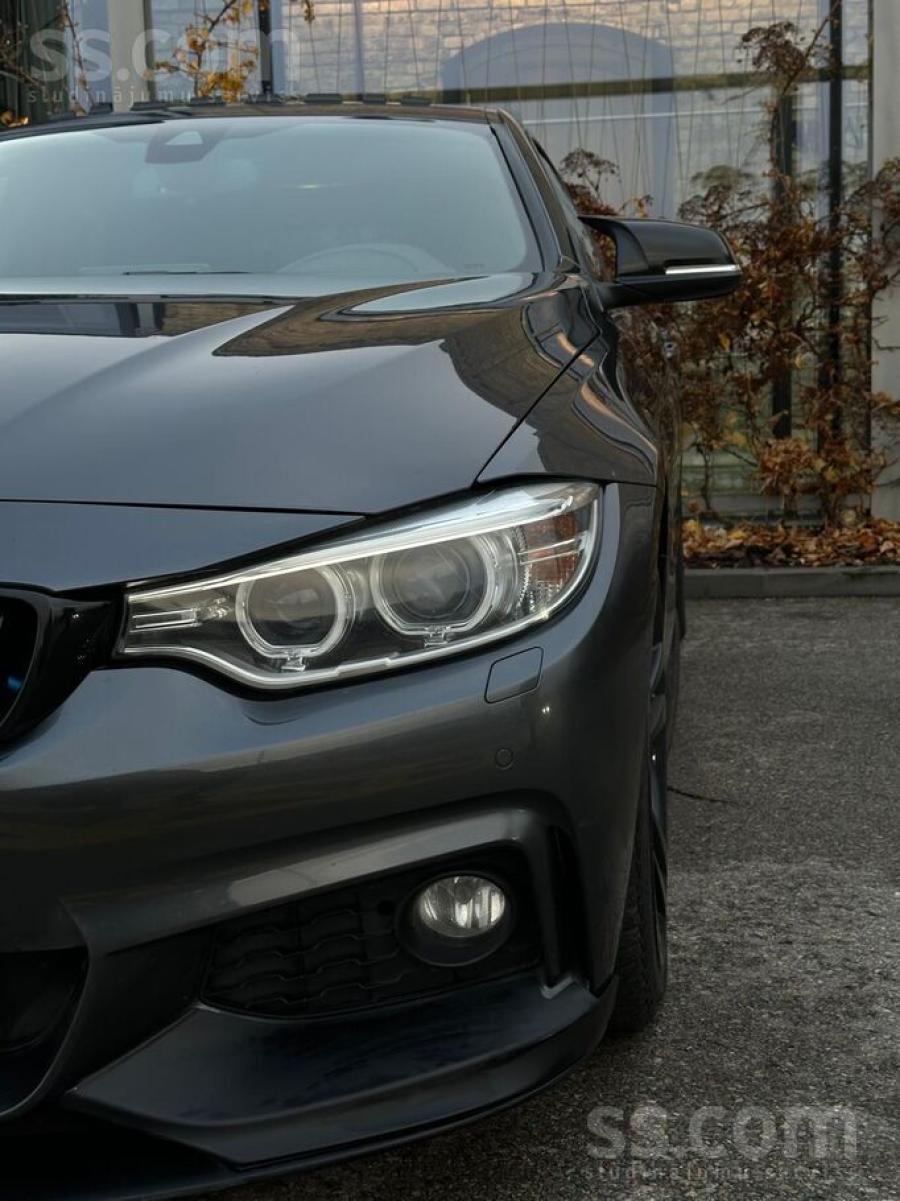 Grey BMW 430 2014 in Riga, with an engine capacity of 3.00 L and mileage of 287 thousand km for 16850 €, photo 18 on AUTOMOTO.COM.LV
