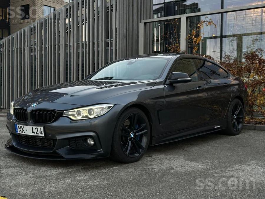 Grey BMW 430 2014 in Riga, with an engine capacity of 3.00 L and mileage of 287 thousand km for 16850 €, photo 20 on AUTOMOTO.COM.LV