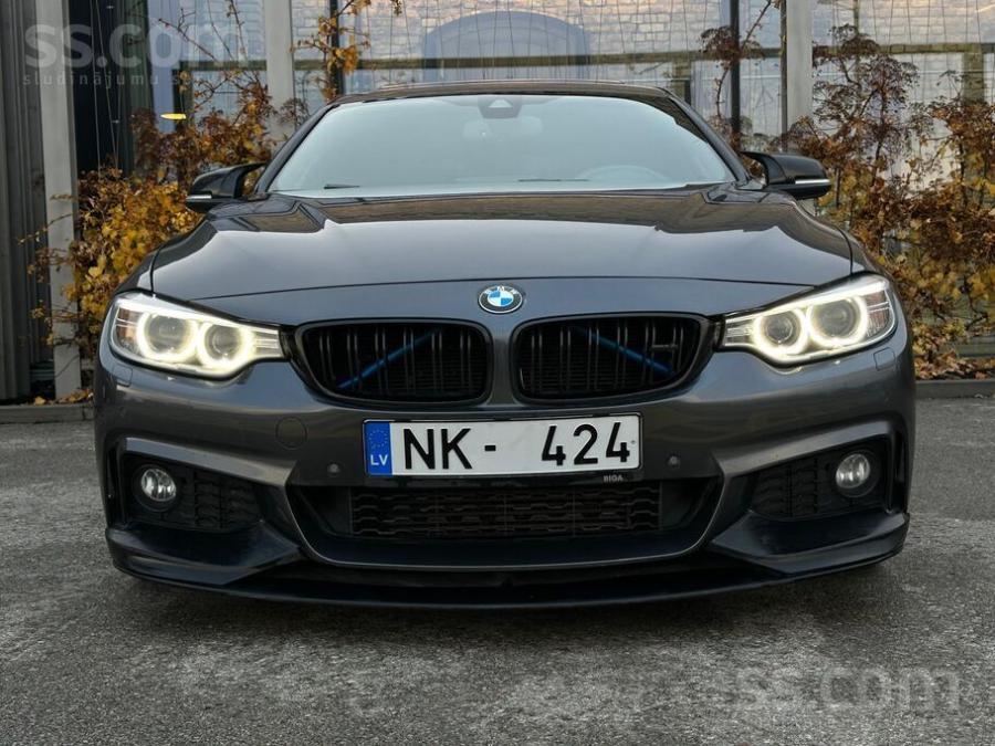 Grey BMW 430 2014 in Riga, with an engine capacity of 3.00 L and mileage of 287 thousand km for 16850 €, photo 21 on AUTOMOTO.COM.LV