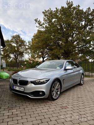 Grey BMW 430 2017 in Riga, with an engine capacity of 2.00 L and mileage of 221 thousand km for 16300 €, photo  on AUTOMOTO.COM.LV