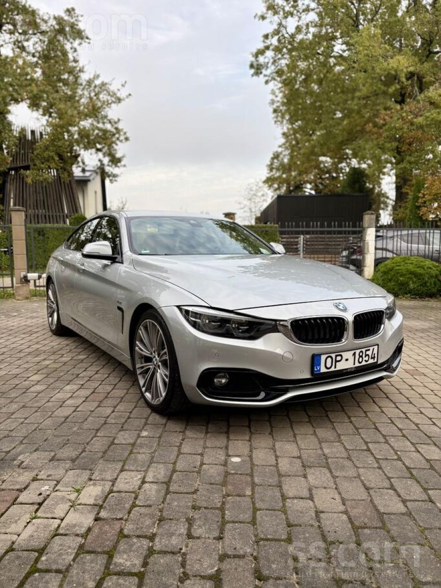 Grey BMW 430 2017 in Riga, with an engine capacity of 2.00 L and mileage of 221 thousand km for 16300 €, photo 3 on AUTOMOTO.COM.LV
