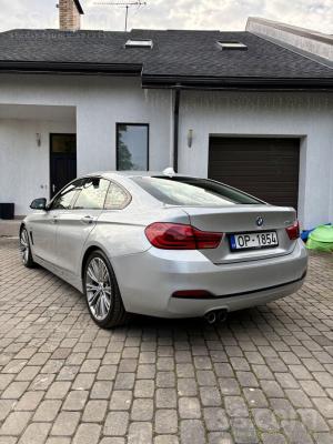Grey BMW 430 2017 in Riga, with an engine capacity of 2.00 L and mileage of 221 thousand km for 16300 €, photo 4 on AUTOMOTO.COM.LV