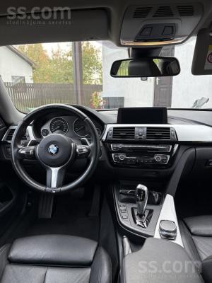 Grey BMW 430 2017 in Riga, with an engine capacity of 2.00 L and mileage of 221 thousand km for 16300 €, photo 16 on AUTOMOTO.COM.LV