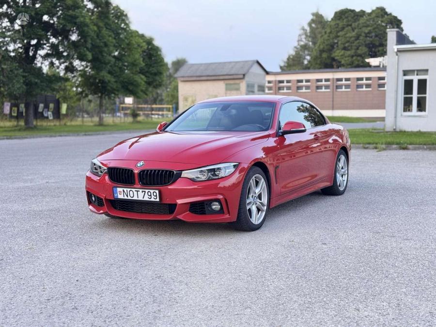 Red BMW 430 2018 in Vilnius, with an engine capacity of 2.00 L and mileage of 191 thousand km for 15900 €, photo 1 on AUTOMOTO.COM.LV