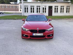 Red BMW 430 2018 in Vilnius, with an engine capacity of 2.00 L and mileage of 191 thousand km for 15900 €, photo 3 on AUTOMOTO.COM.LV