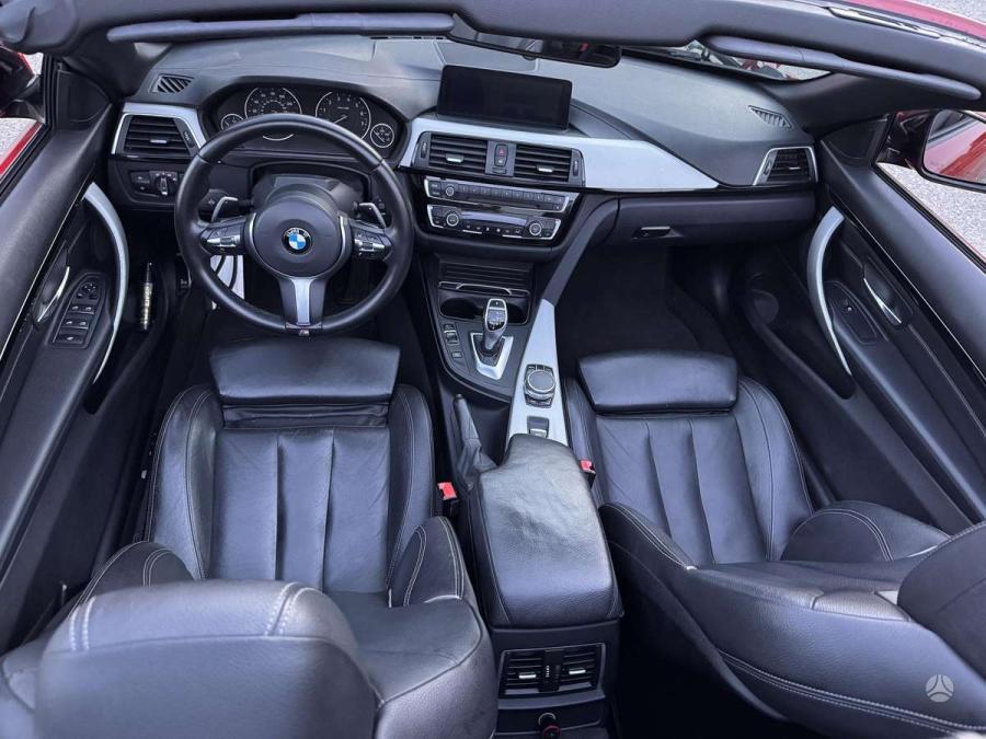 Red BMW 430 2018 in Vilnius, with an engine capacity of 2.00 L and mileage of 191 thousand km for 15900 €, photo 24 on AUTOMOTO.COM.LV