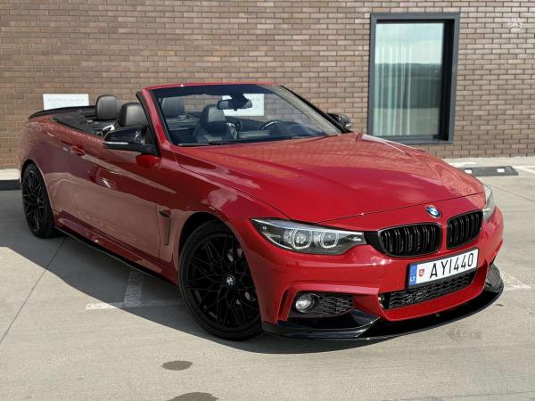 Red BMW 430 2018 in Vilnius, with an engine capacity of 2.00 L and mileage of 184 thousand km for 16500 €, photo 2 on AUTOMOTO.COM.LV