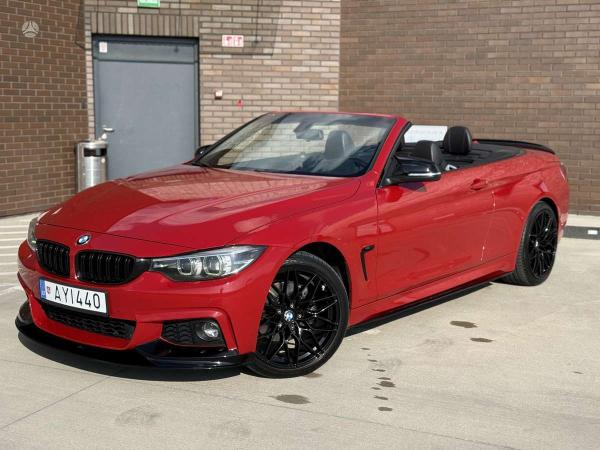 Red BMW 430 2018 in Vilnius, with an engine capacity of 2.00 L and mileage of 184 thousand km for 16500 €, photo 4 on AUTOMOTO.COM.LV