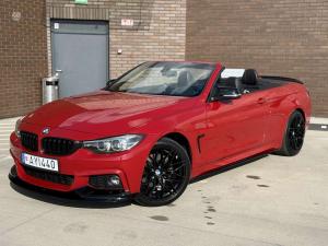 Red BMW 430 2018 in Vilnius, with an engine capacity of 2.00 L and mileage of 184 thousand km for 16500 €, photo 5 on AUTOMOTO.COM.LV